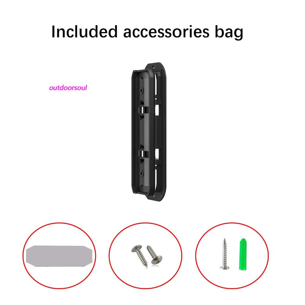 Doorbell Horizontal Bracket Wall Mounted Bracket Doorbell Accessories ...