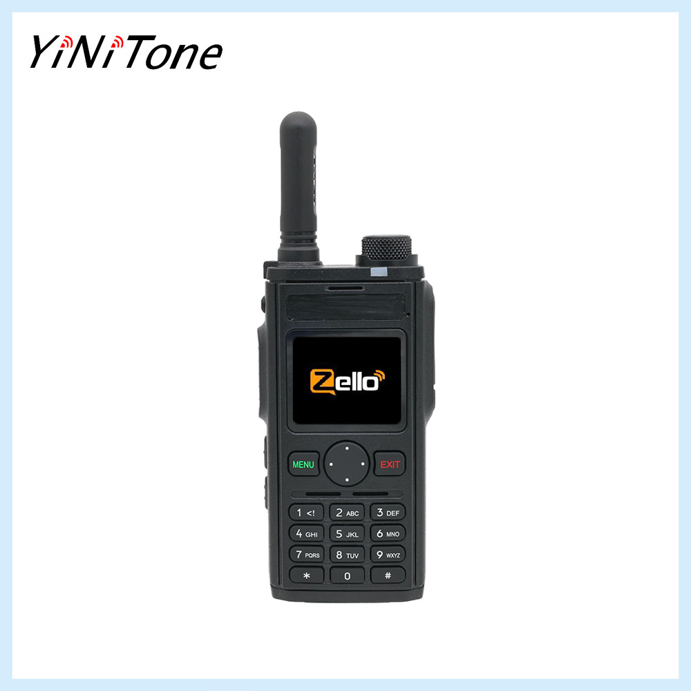 YiNiTone B7 4G POC Handheld Walkie Talkie Support Zello GLOBAL PPT GPS ...