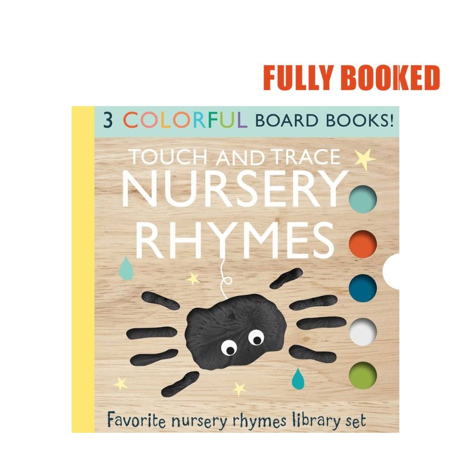 Touch and Trace Nursery Rhymes, 3-Book Set (Board Book) by Silver ...
