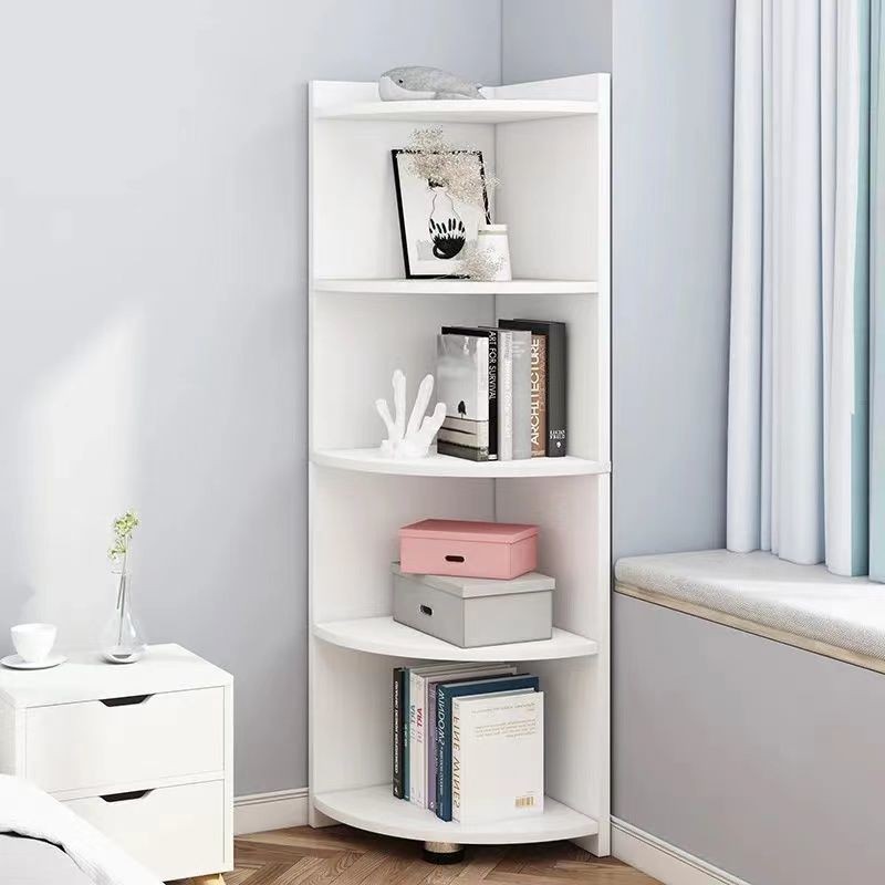 Triangle Cabinet Living Room Floor Home Corner Bay Window Bookshelf ...