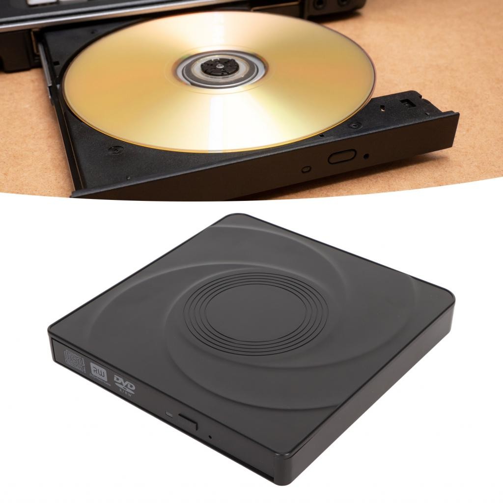 Ilike External CD DVD Drive Enclosure Multifunction Optical Disc Kit ...