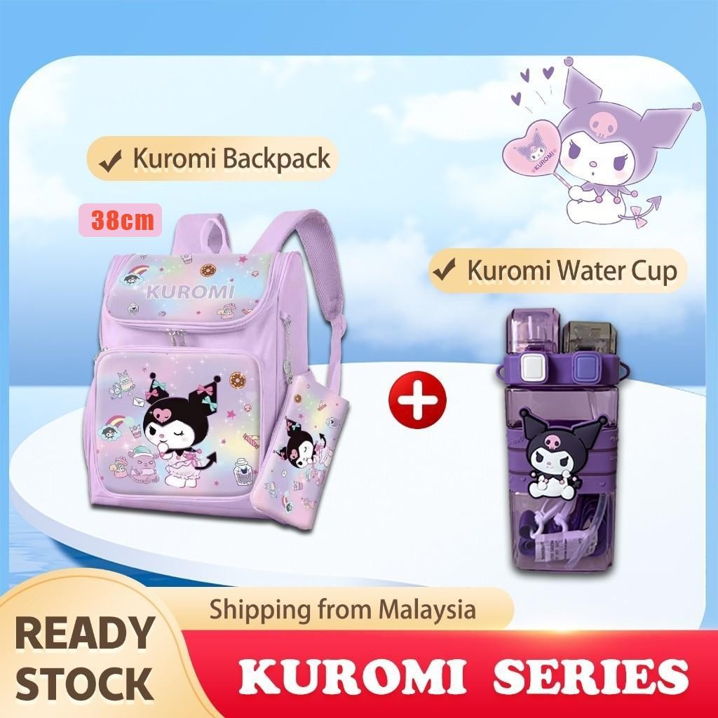 38cm Beg Sekolah DARJAH 1 2 3 Sanrio Cartoon Kuromi Melody Cinnamoroll ...