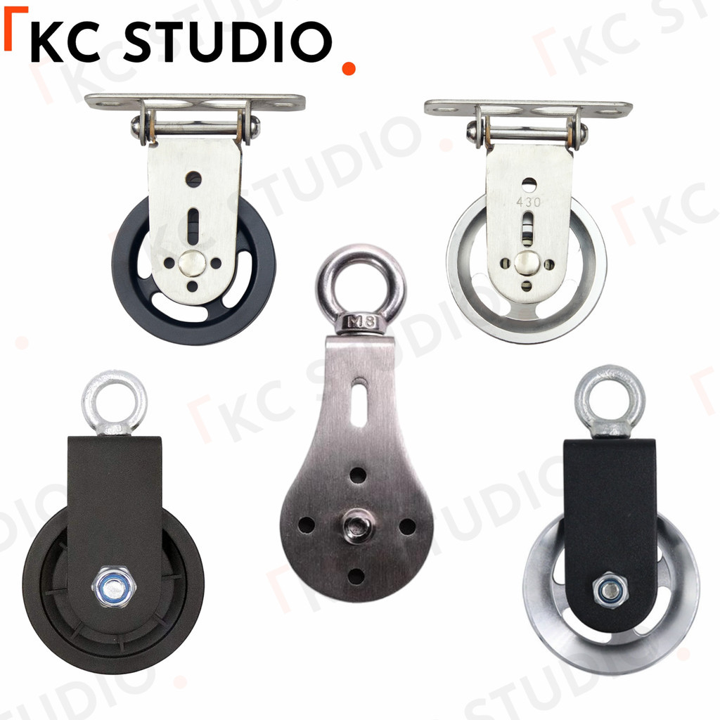 Silent Gym Cable Pulley Rotation Traction Wheel for LAT Pulley System ...