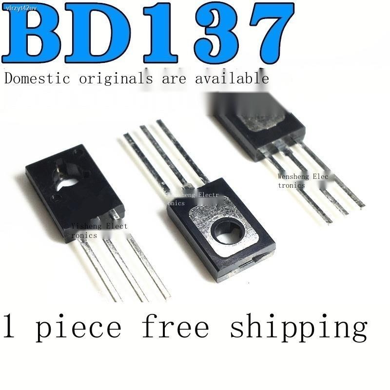 Domestic/original have BD137 straight plug TO-126 60V 1.5A NPN ...