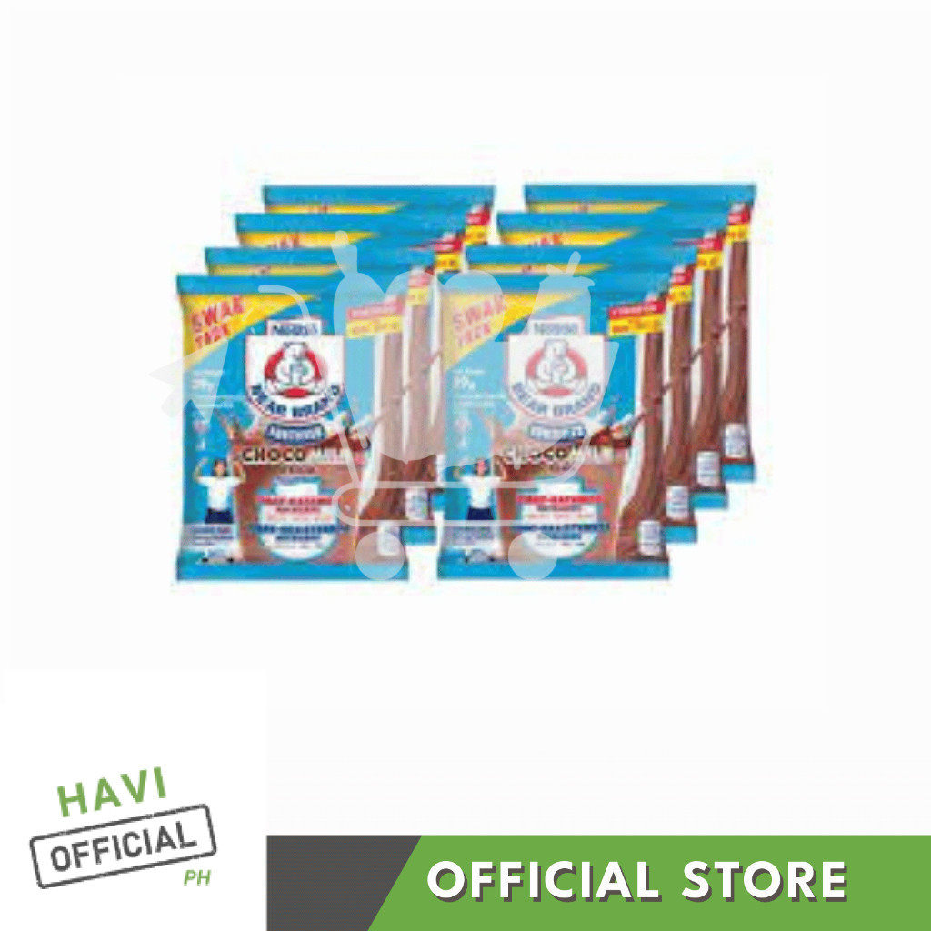 HAVI OFFICIAL BEAR BRAND CHOCO SWAK PACK 33G X 8PCS | Shopee Philippines