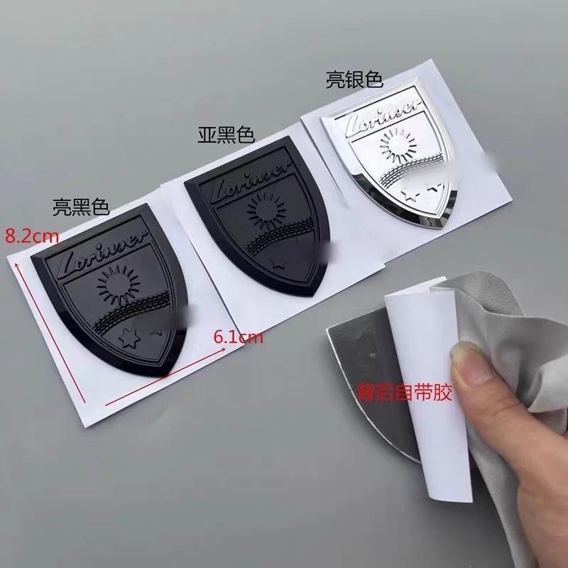 1pcs Lorinser shield car logo Stickers For Mercedes Benzs M-class S ...