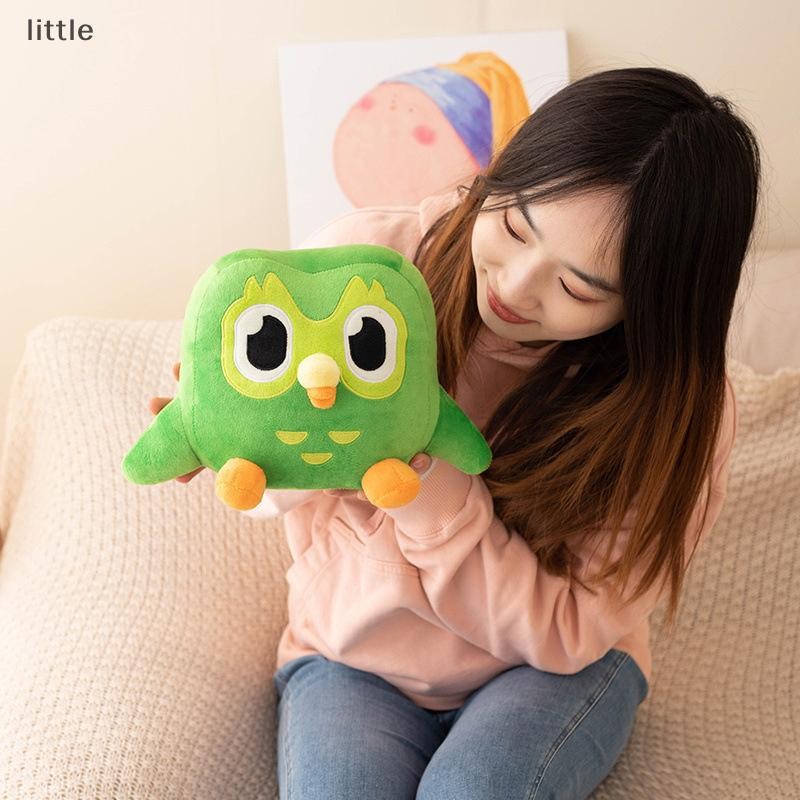 phlittle Green Duolingo Owl Plush Toy Duo Plushie Of Duo The Owl ...