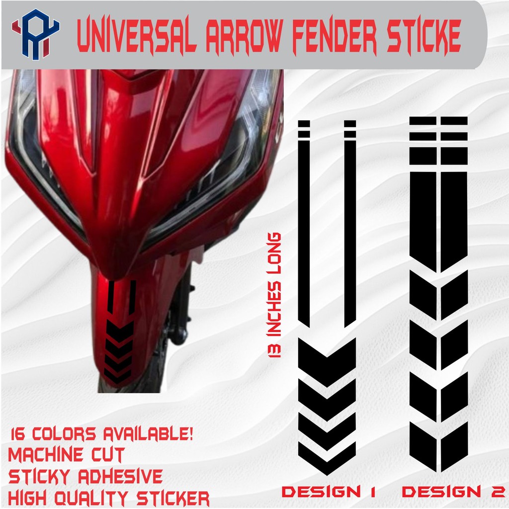 universal arrow fender sticker | Shopee Philippines