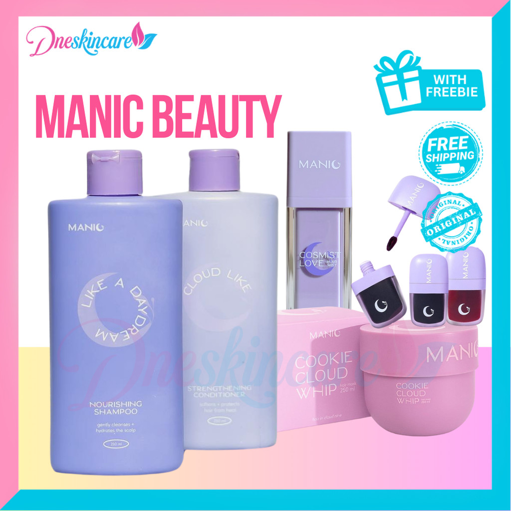 Manic Beauty Shampoo Conditioner Cookie Cloud Whip Cosmist Hair Mist ...