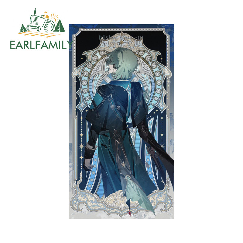 EARLFAMILY HSR Anaxa Car Stickers Creative Motorcycle Windshield Helmet ...