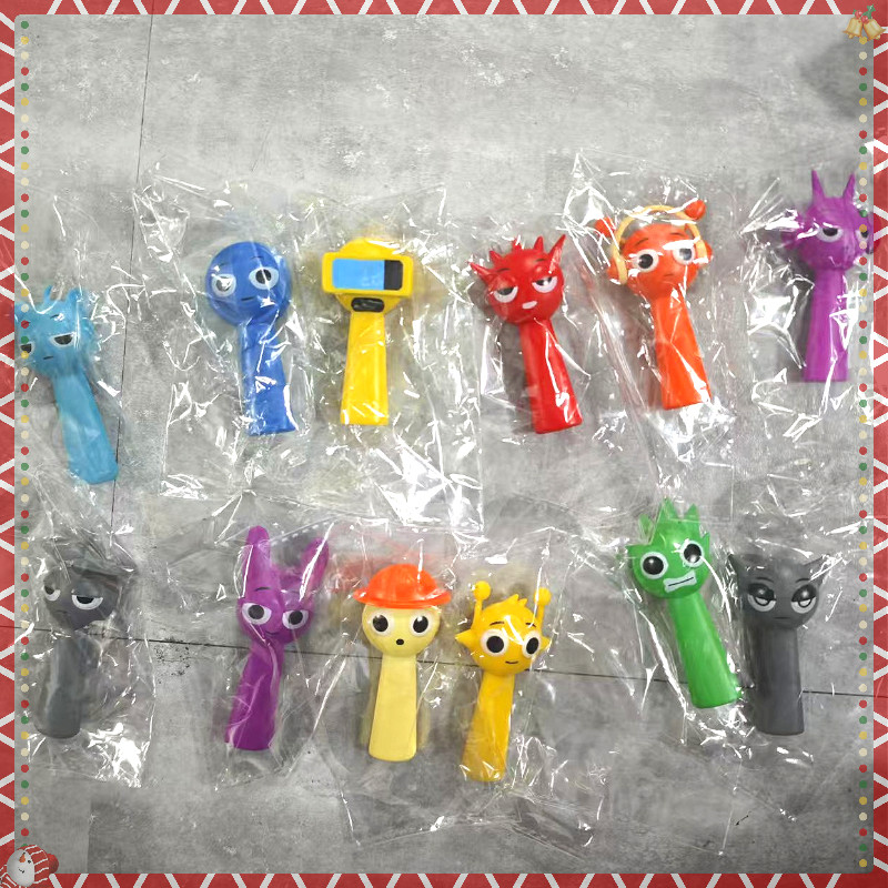 12PCS SPRUNKI TOY Action Figure Incredibox Sprunki Model Gifts Dandy's ...