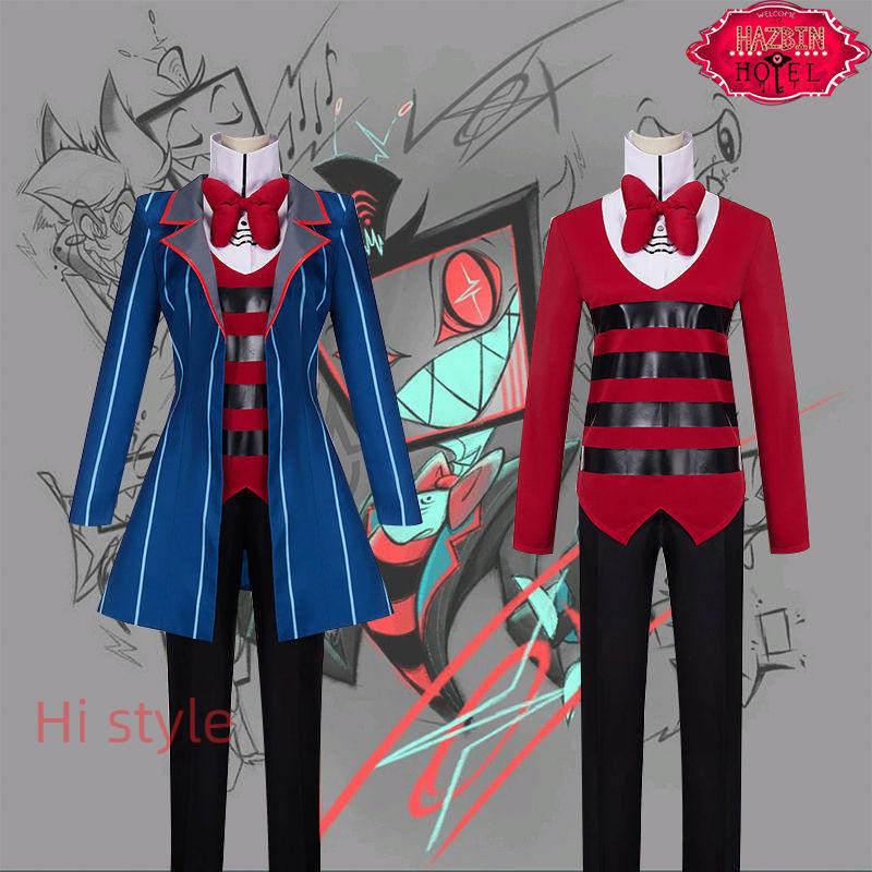 Hazbin Hotel Vox Uniform cosplay costumes | Shopee Philippines
