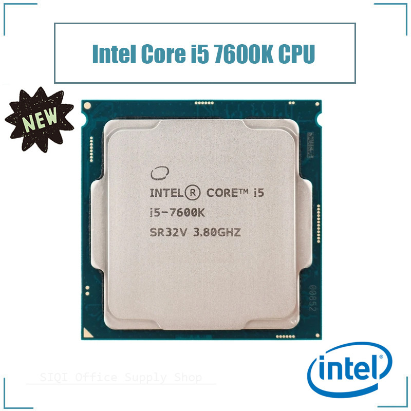 [NEW] Intel Core i5 7600K CPU Quad-core Four threads LGA 1151 Suitable ...