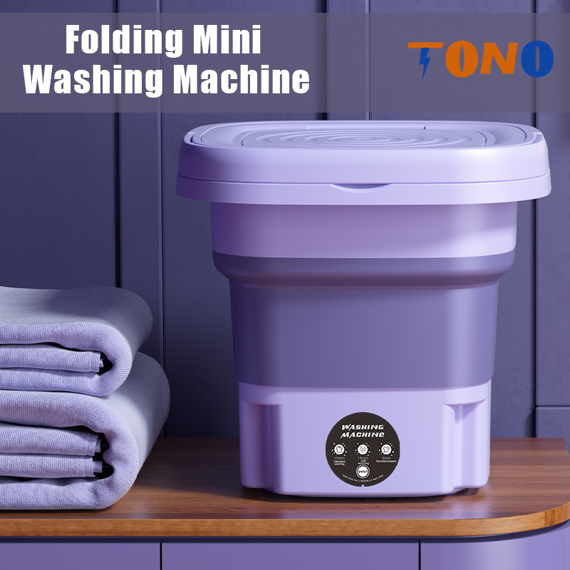 Small Mini Washing Machine With Dryer Portable 3Kg 8L Portable ...