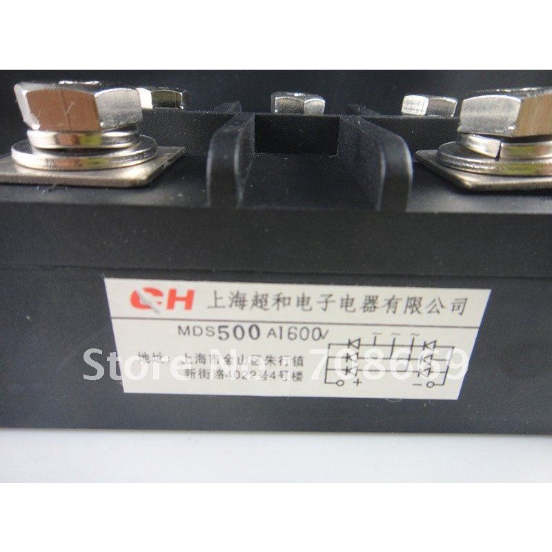 NEW 1pieces MDS500A 3-Phase Diode Bridge Rectifier 500A Amp 1600V ...