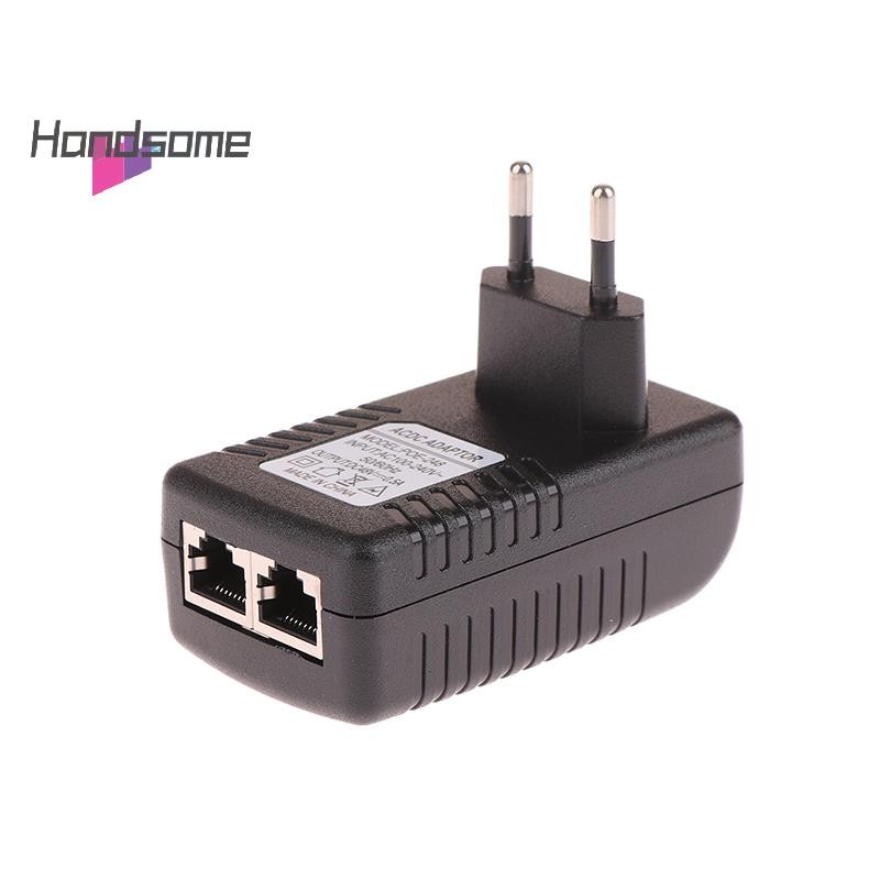 Handsome- CCTV Security Surveillance POE Power Supply Adapter 48V 0.5A ...