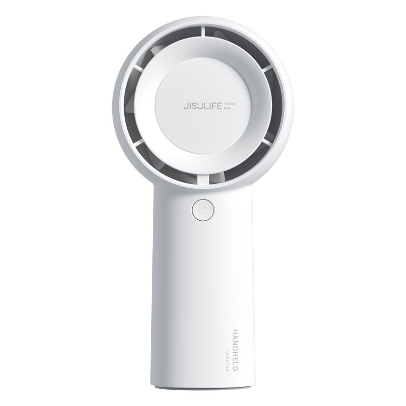 JISULIFE Portable Handheld Turbo Fan 4000mAh Type-C Charging 5-Speeds ...