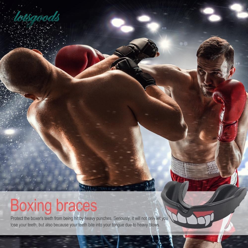 Sports Boxing Basketball Mouthguard Karate EVA Mouth Protective Teeth ...