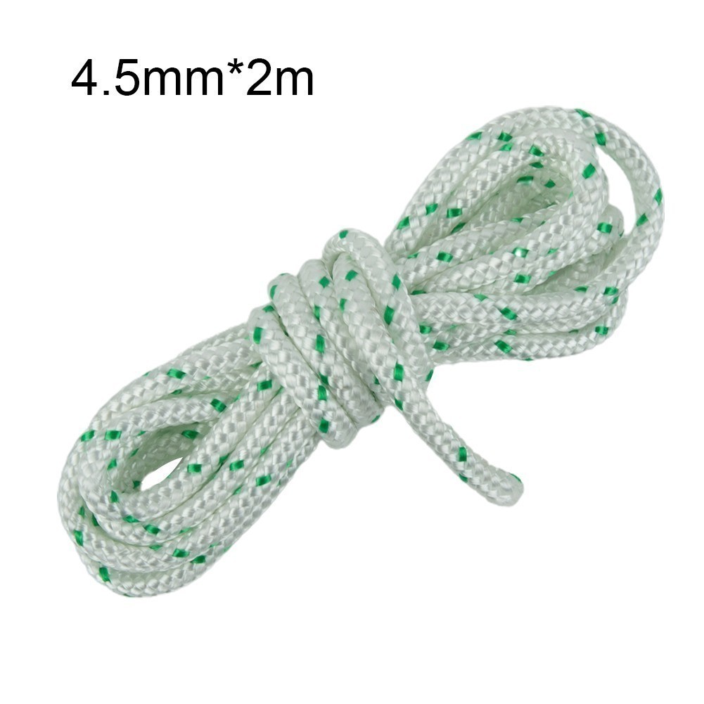 GTF PULL START CORD STARTER ROPE 4.5MM X 2 METRES MOWER CHAINSAW BLOWER ...