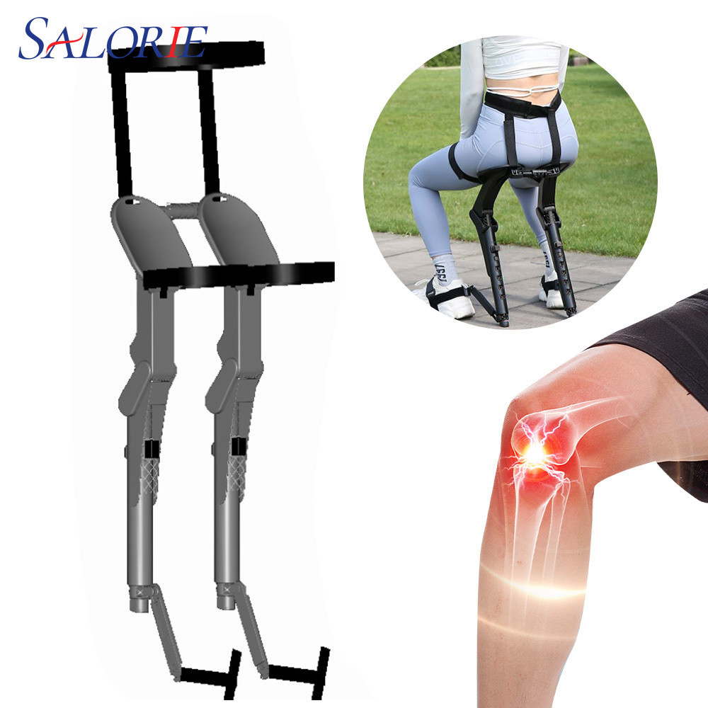 Chairless Chair Portable Folding Invisible Wearable Chairless Leg Brace ...