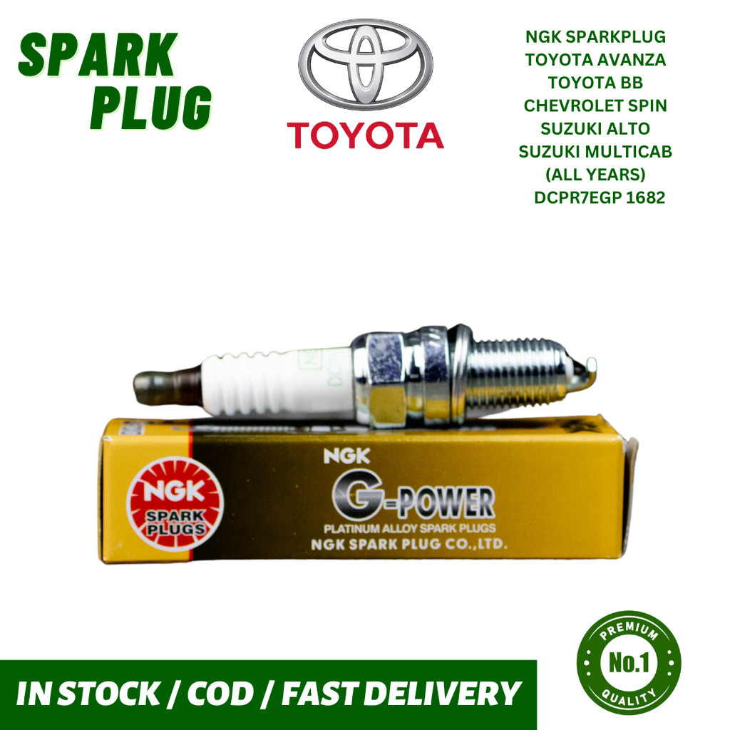 NGK SPARKPLUG for TOYOTA AVANZA / TOYOTA BB / SUZUKI MULTICAB (ALL ...