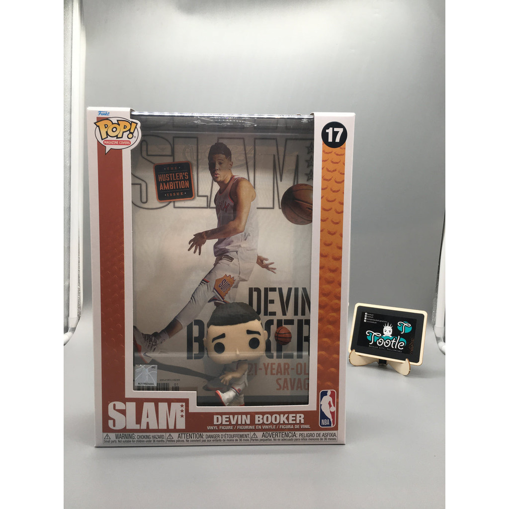 NBA SLAM DEVIN BOOKER 17 Funko Pop! Magazine Covers Tootle ph | Shopee ...