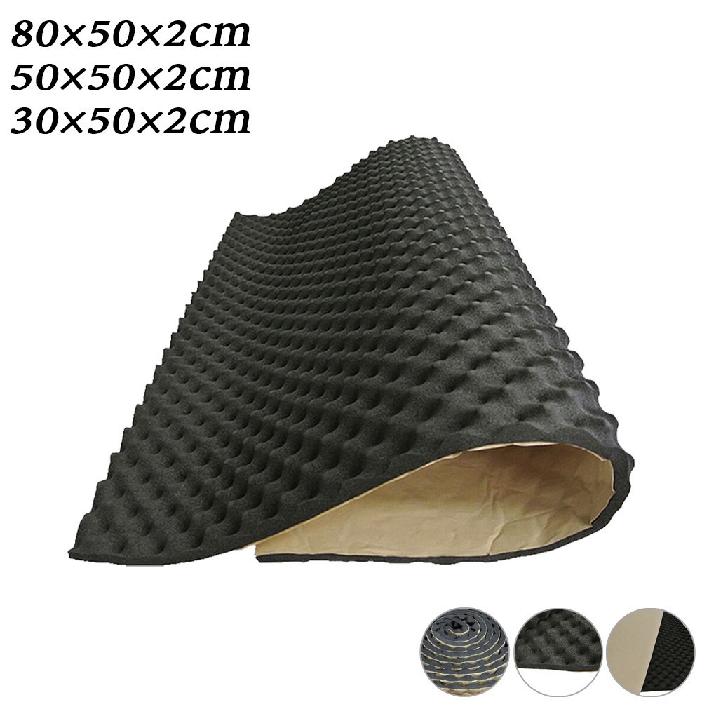 Sound Deadener Car Heat Shield Sound Proof Deadening Foam Mat Noise ...