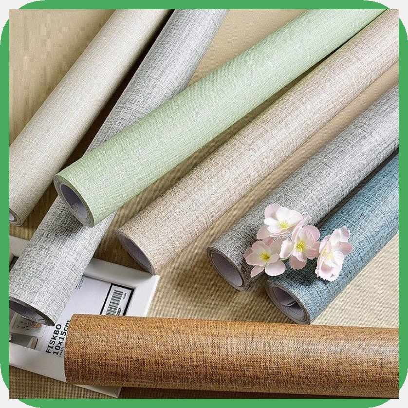 HUB:S^Wallpaper|M@Flax`R;Design&PVC&Waterproof&Self%Jr:Adhesive%To:Wall ...