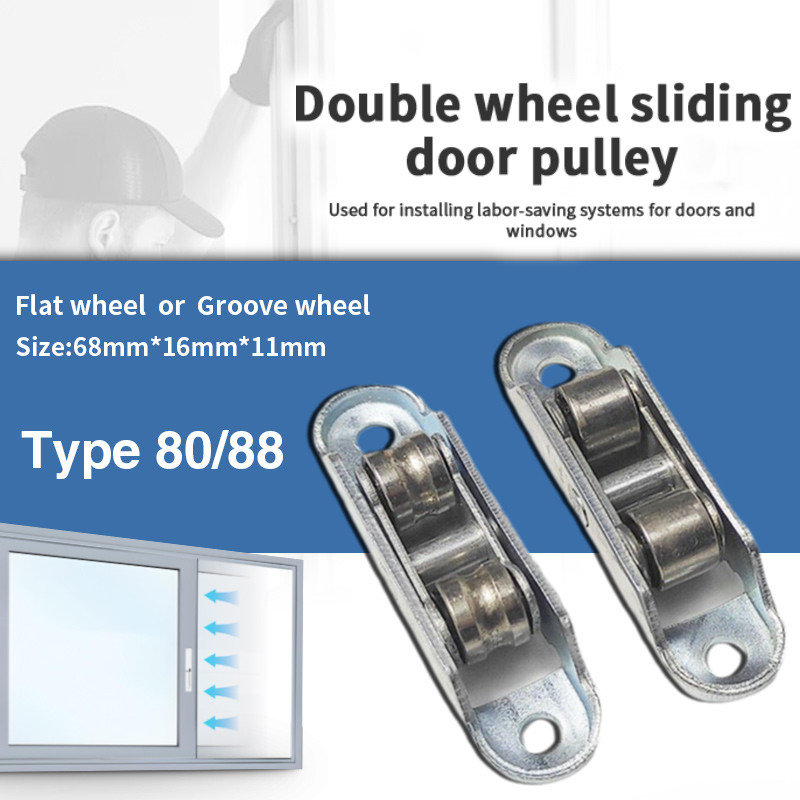Push-pull Window Pulley Flat/Wheel Balance Adjustment Wheel Doors ...