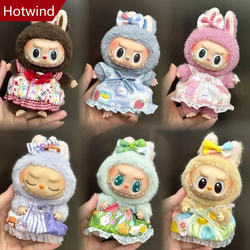 HW Labubu Clothes Outfit Accessories For 17cm Labubu V2 V1 Plush Idol ...