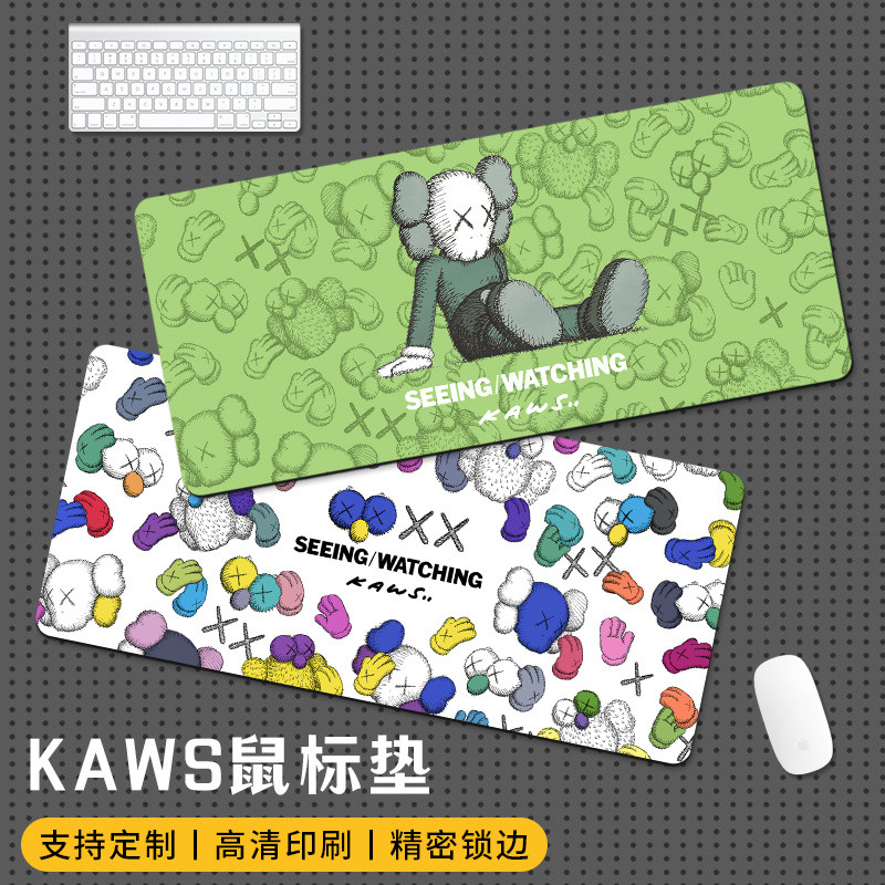 Sesame Street Kaws Mouse Pad Oversized E-Sports Games Notebook Computer ...