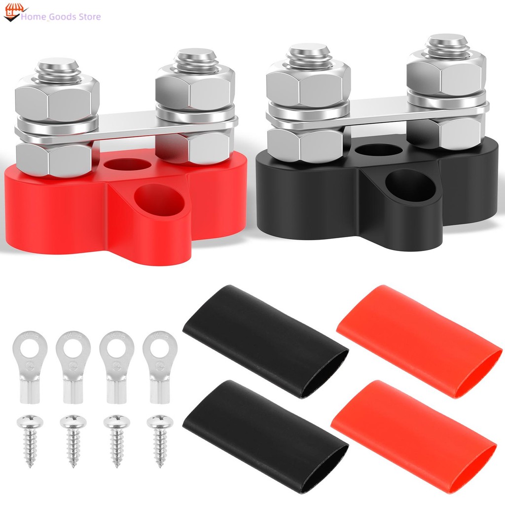 12V Bus Bar Reliable Battery Wire Terminal Block M8 Battery ...
