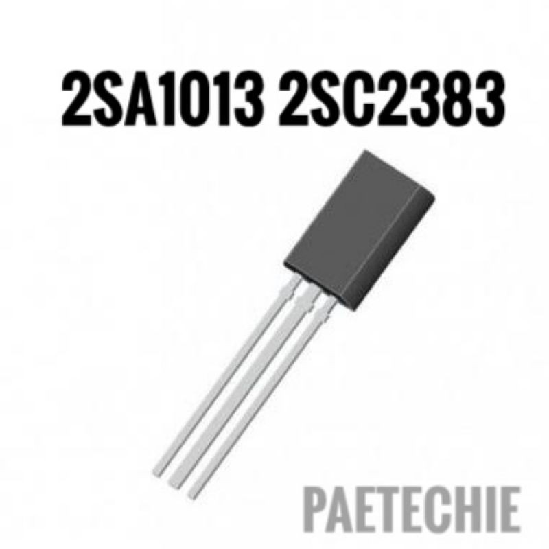 2SA1013 2SC2383 A1013 C2383 TO-92L Transistor Complementary Transistors | Shopee Philippines