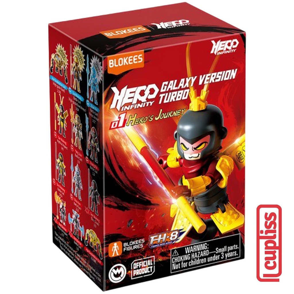 BLOKEES Original Mini Figures 85015 Hero Infinity Galaxy Turbo Hero's ...
