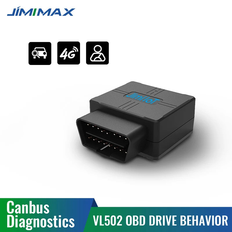 JIMIMAX VL502 obd2 Bluetooth GPS Tracker 4G Canbus Diagnostic OBD ...