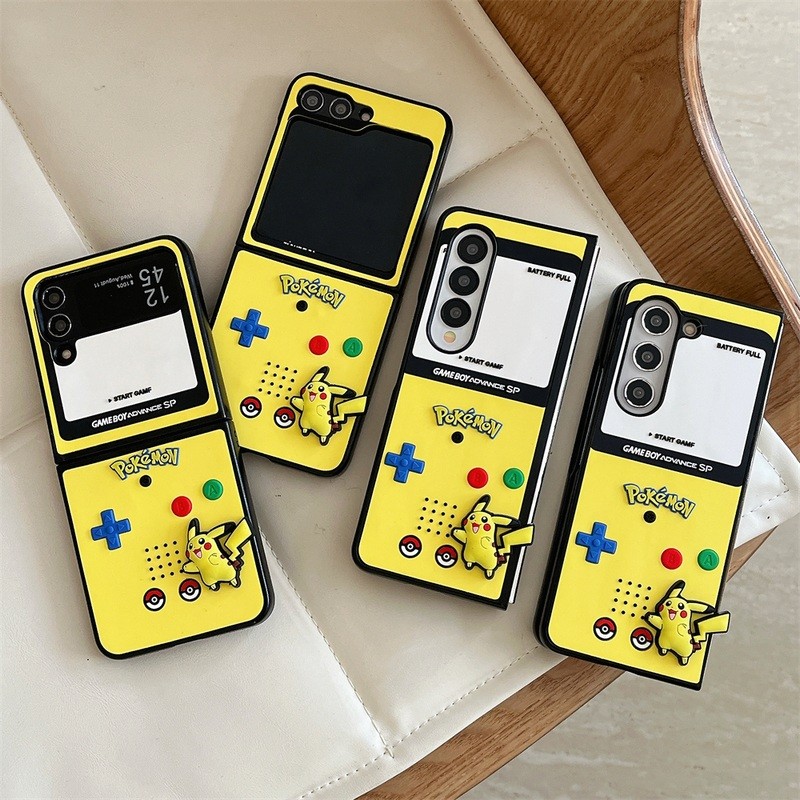 3D Pokemon Yellow Pikachu Pokédex Silicon Hard Case For Samsung Galaxy ...