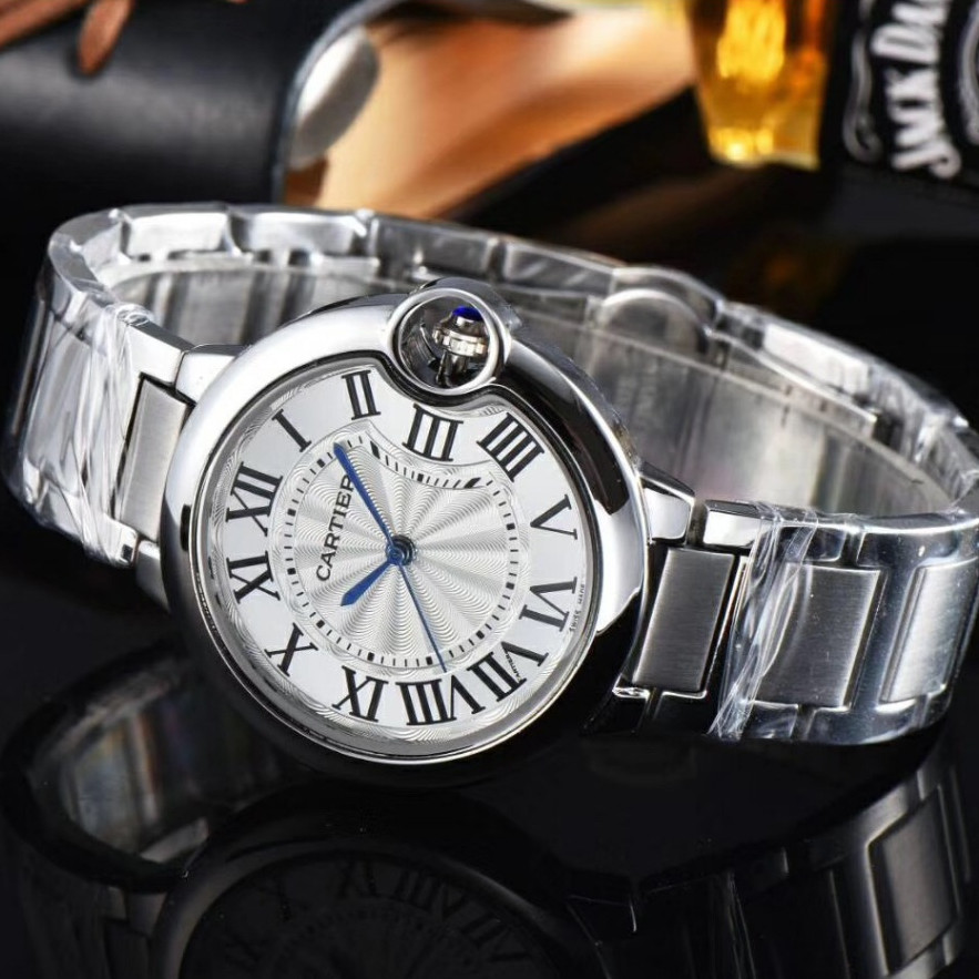 Cartier Blue Balloon Series Wristwatch Classic Simple Fashion Women's ...