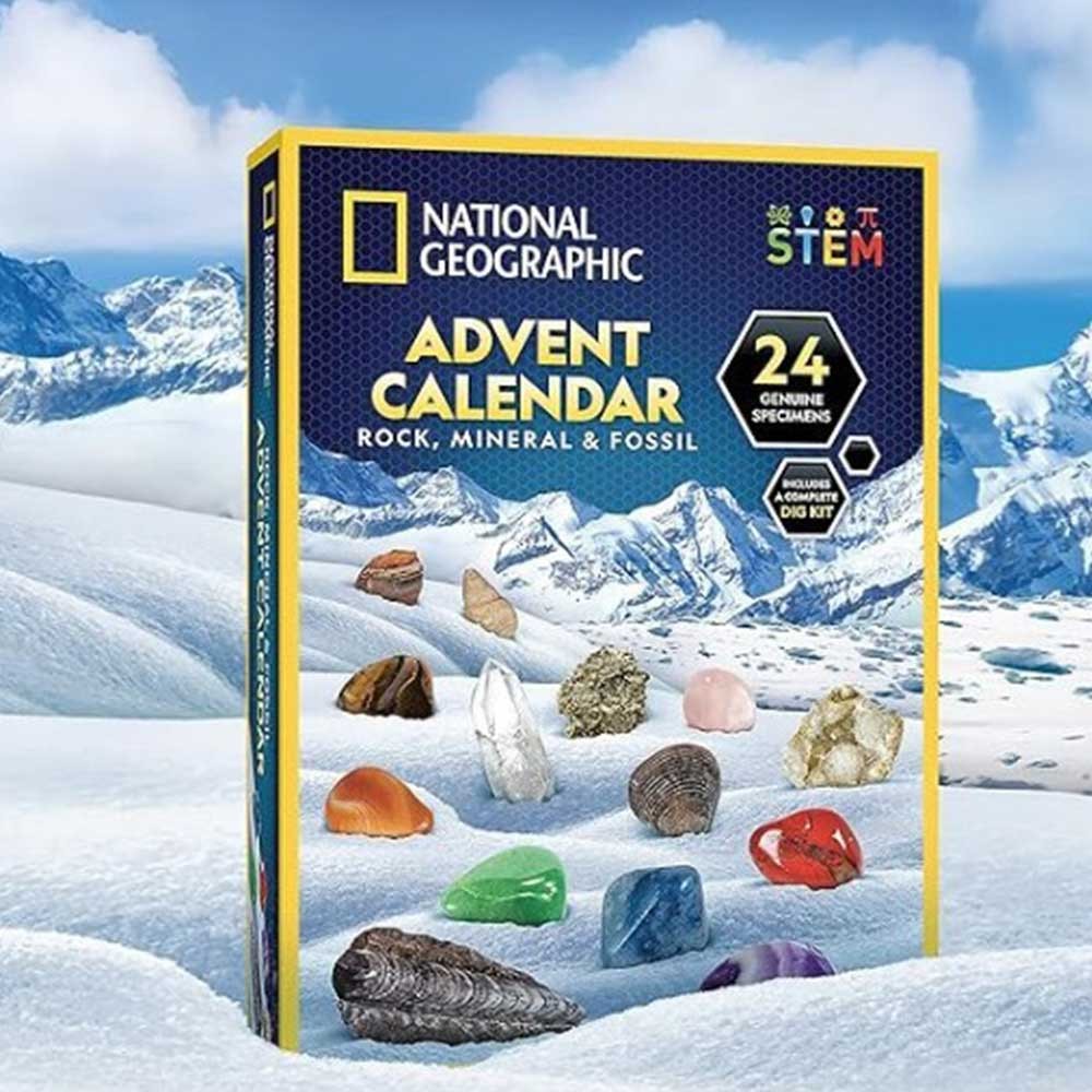 NATIONAL GEOGRAPHIC Gemstone Advent Calendar 2024 - Advent Calendar for ...