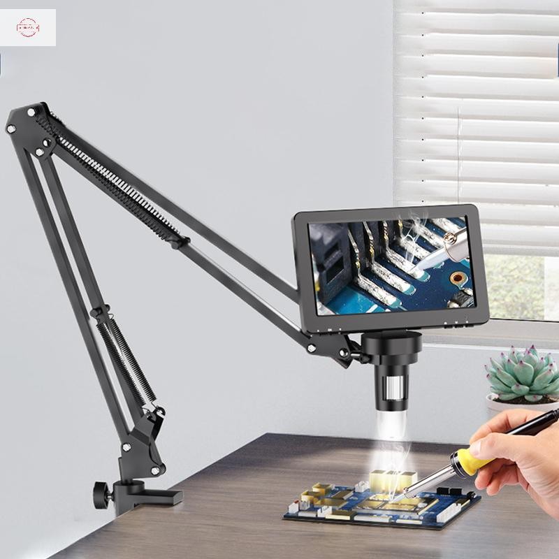 Sun Flexible Microscope Arm Stand Adjustable Metal Microscope Mount ...