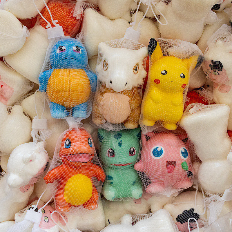 Pikachu Doll Stress Relief Toys Cute Decompression Pokemon Toys Kawaii ...