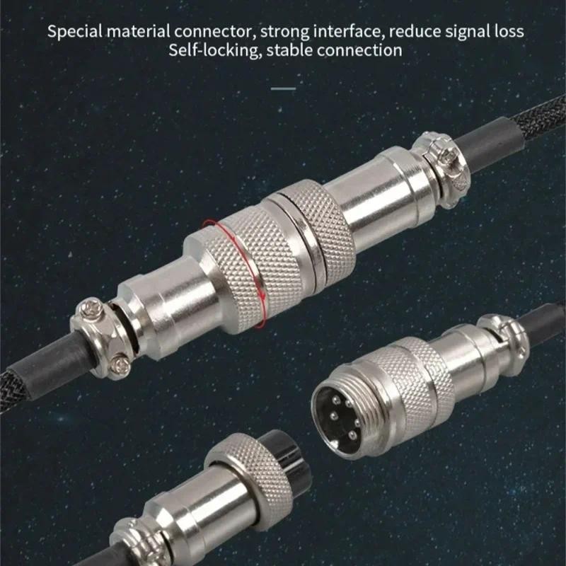 3M Custom Type C Mechanical Keyboard Coiled Cable USB Wire Mechanical ...