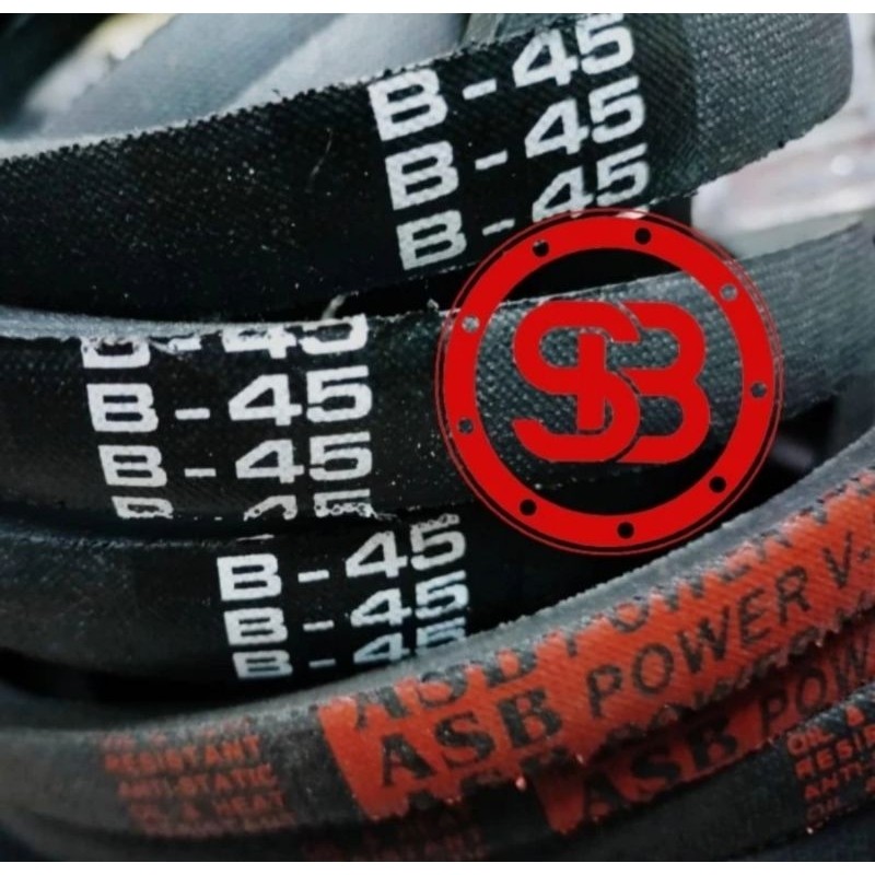 VAN BELT V BELT FAN BELL TALIKIPAS B45 B 45 ASB ORIGINAL ORIGINAL ...