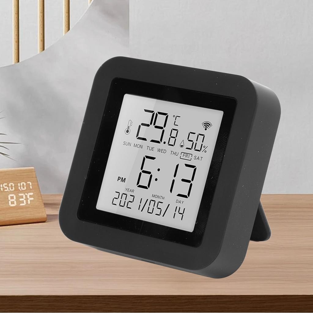 Hygrometer , Data Storage Modes Adjustable Temperature Humidity Meter ...