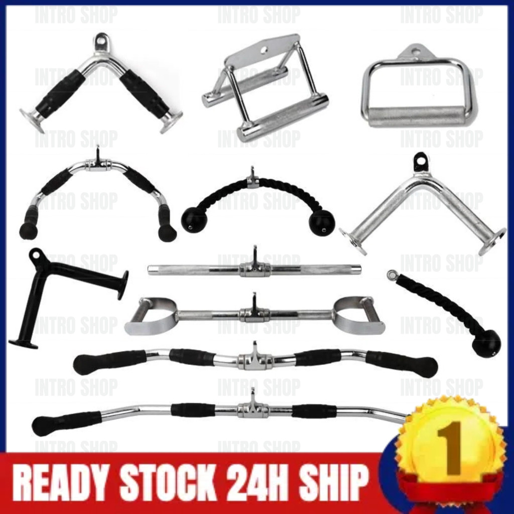 High Quality D-Handle V-Handle Rowing Bar Double Tricep Rope for Home ...