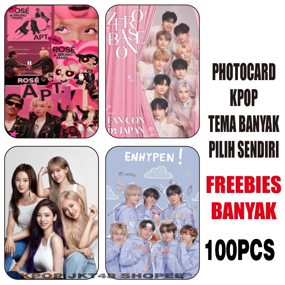 100PCS PHOTOCARD NCT DREAM NEWJEANS BLACKPINK APT BTS LE SERAFRIM IVE TREASURE AESPA | Shopee ...