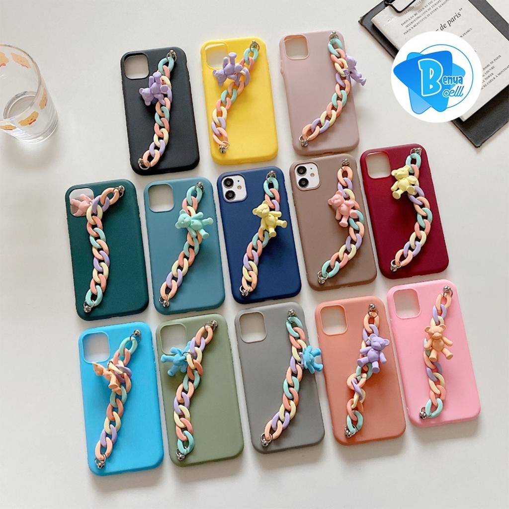 CASE SOFTCASE CANDY CHAIN BRACELET FOR OPPO A83 A39 A57 A74 RENO 5F ...
