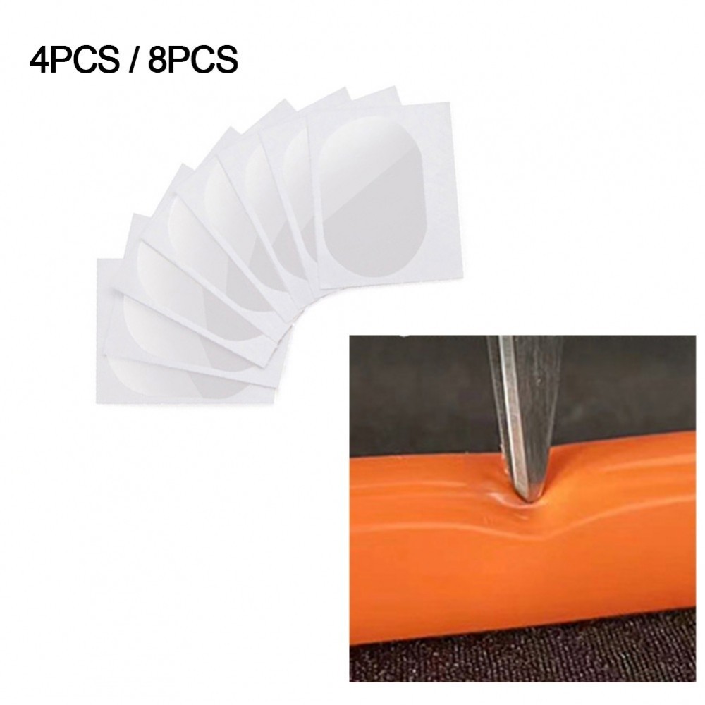 TPU Inner Tube Repair Kit Easy to Use Transparent Patches Glue and Tool ...