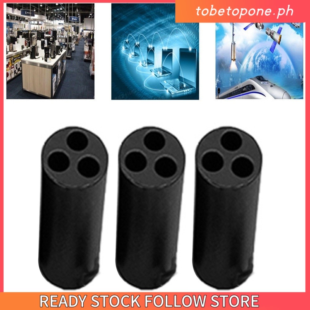 TBTOPONE ️10pcs Ferrite Core Magnetic ring bead Triple Hole for Radio ...