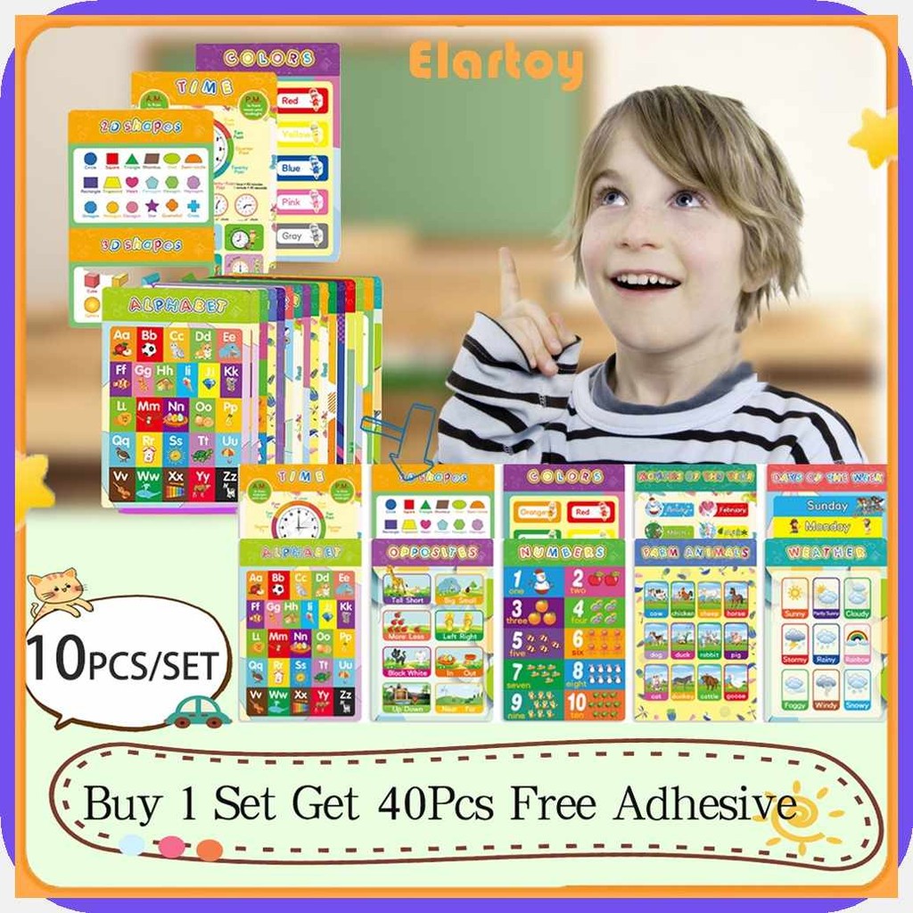 10>NH,D^Pcs;hg&ABCD`yY&Chart`S&For`Z&Kid`i&Educational`V'Set Wall ...