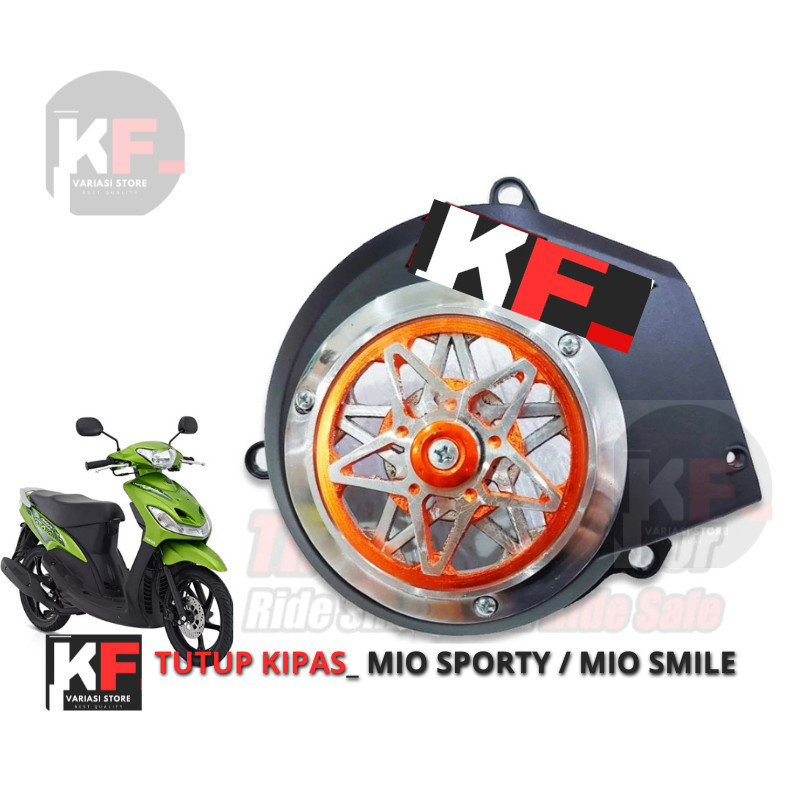 Mio Sporty Fan Cover Mio Sporty Fan Cover Two Tone Star Spinner Set PNP ...
